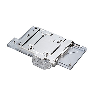 Phanteks (PH-GB3090TIGB_BK01_BP) Glacier G3090Ti GIGABYTE for GIGABYTE AORUS Xtreme/Gaming RTX 3090 Ti, Nickel-Plated Copper Block, Acrylic, Aluminum Cover Plate, Digital-RGB, Black