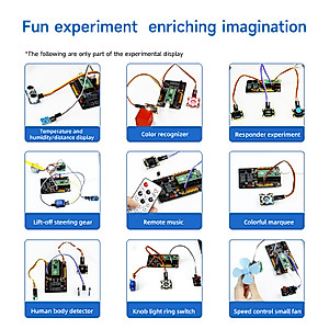 Yahboom Raspberry Pi Pico2 Sensor Kit, Compatible with Pico 2 Microcontroller Board, Based On Official RP2350 Chip, Dual-Core & Dual-Architecture Design, MicroPython Programming