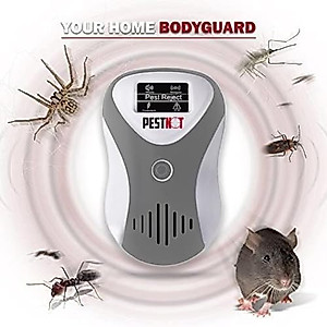 Pestnot 4Pack Ultrasonic Pest Repeller Plug-in Pest Control (2022) Upgraded Electronic Repellent Night Light with Multiple WAVELENGTHS to Target More Pests Especially Mice Rodent, and Rat