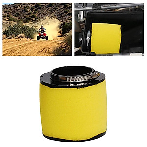 HIFROM ATV Air Filter Element Cleaner Compatible with Honda Foreman 400 450 TRX400FW TRX450S TRX450ES TRX450FE TRX450FM Replace 17254-HC5-900 (Pack of 1)
