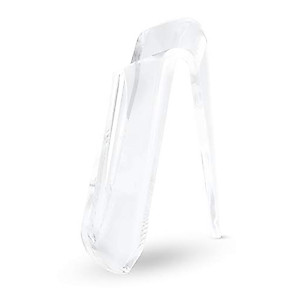 Kate Spade New York Business Card Holder for Women, Stylish Clear Acrylic Business Card Organizer for Desktop, Call Me