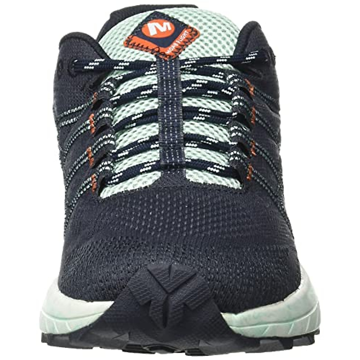 Merrell Women's Moab Flight Hiking Shoe, Navy, 8.5