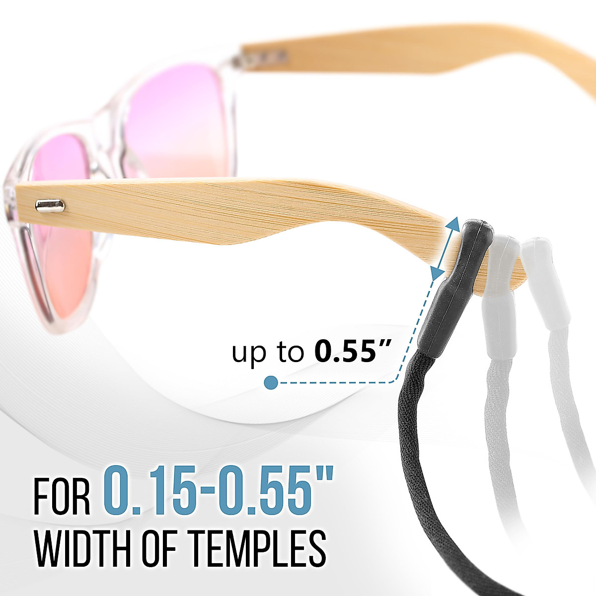 SIGONNA Eyeglasses String Holder Strap - Eyeglass Holder Chains for Women Man - Glasses Chain Lanyard Cords - Neck Sunglass Strap Retainer Rope