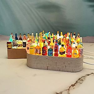100PCS Dollhouse Miniature Drink Bottle Miniature Bottles Wine Bottles Mini House Decoration