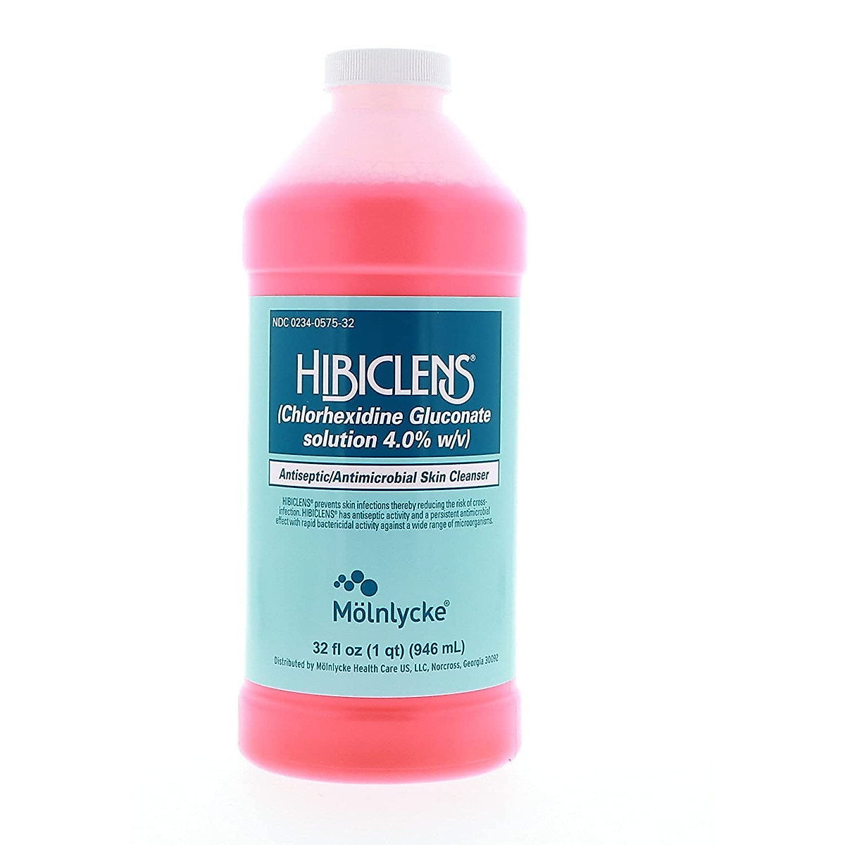 Hibiclens – Antimicrobial and Antiseptic Soap and Skin Cleanser – 32 oz – for Home and Hospital – 4% CHG
