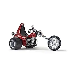 Revell 17325 Evil Iron Trike 1:8 Scale 153-Piece Skill Level 5 Model Motorcycle Bike Building Kit, White