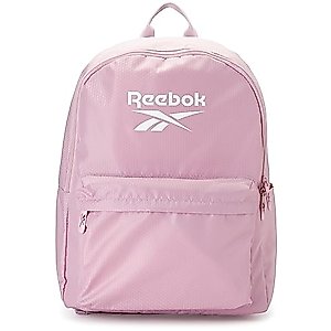 Reebok Backpack - Element Sports Gym Bag - Lightweight Carry On Weekend Overnight Luggage - Casual Daypack for Travel, Beach, Infused Lilac