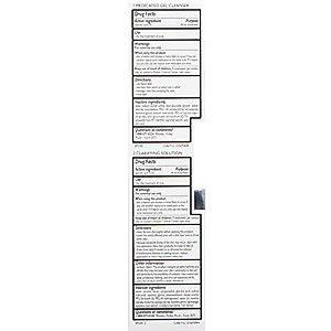 La Roche-Posay Effaclar Dermatological 3 Step Acne Treatment System, Salicylic Acid Acne Cleanser, Pore Refining Toner, and Benzoyl Peroxide Acne Spot Treatment for Sensitive Skin, 2-Month Supply