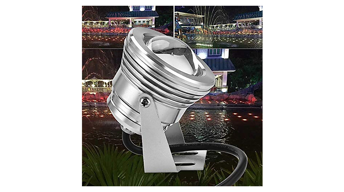 Omabeta 12V RGB Waterproof Aquarium LED Spotlight