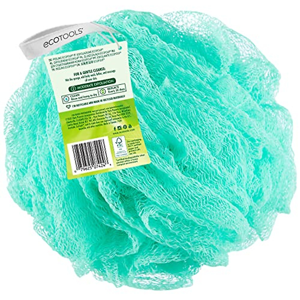 EcoTools EcoPouf Exfoliating Sponge (Color May Vary)