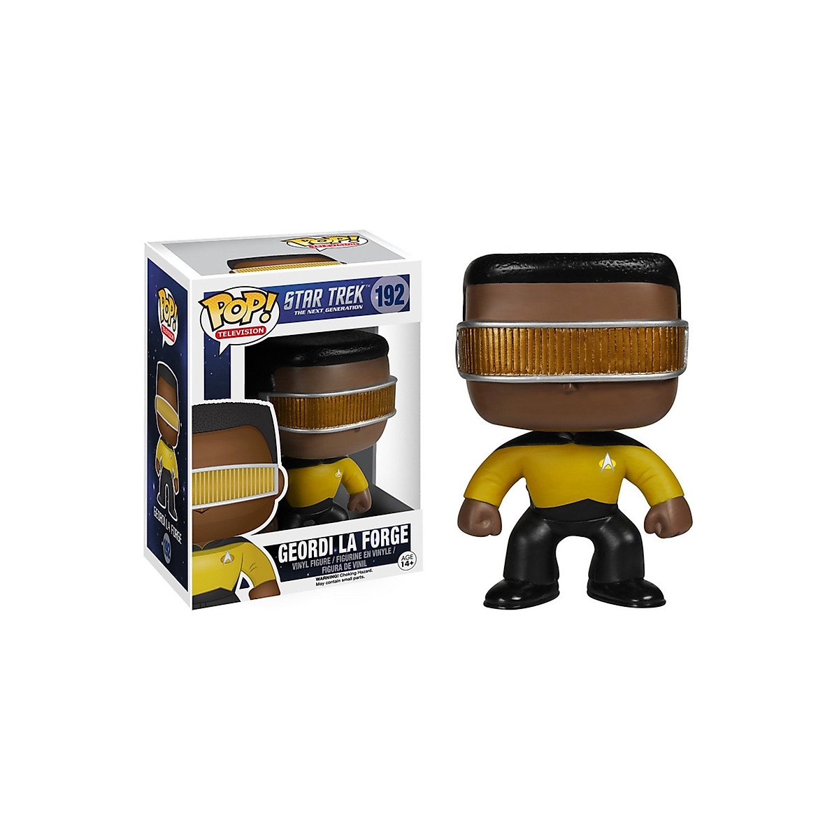 Funko POP TV: Star Trek The Next Generation - Geordi La Forge Action Figure