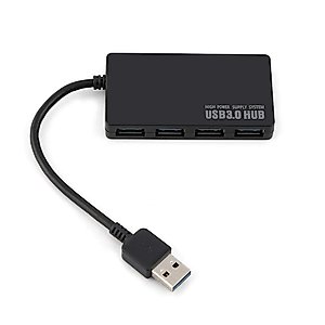 Ultra-Slim Data USB Hub USB C to USB Hub 4 Ports Type C to USB 3.0 Hub USB C to USB Adapter Support 7/8/10, Vista, XP, 2003/2000/ME, OS X, Linux Systems