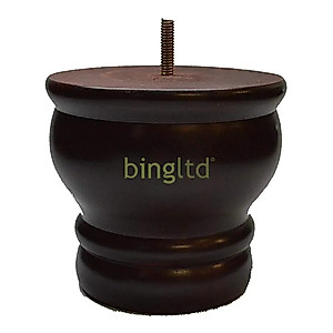 BingLTD - 4 1/2" Mahogany Profile Hardwood Sofa Legs - Set of 4 (P687-157)