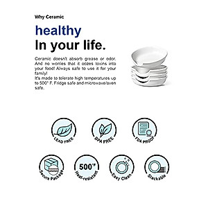 LE TAUCI Ceramic Spoon Rest for Stove Top, Spoon Holder for Kitchen Counter, Kitchen Gadgets, Coffee Spoon, Spoon Cradle, Kitchen Accessories For Utensils, Set of 4, White