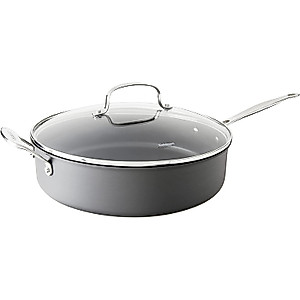 Cuisinart 633-30HP1 Chef's Classic 5.5-Quart Saute Pan Nonstick-Hard-Anodized, Black
