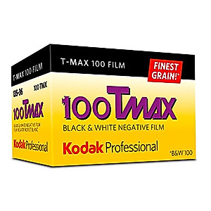 Kodak Professional 100 Tmax Black and White Negative Film (ISO 100) 35mm 36 Exposures (853 2848)