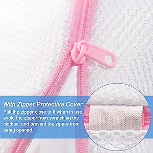 Bra Wash Bag - Polyster Bra Bags For Laundry | Protective Lingerie Wash Bags | Brassiere Washing Bags | Bra Washer Protector For Laundry | Lingerie Laundry Hamper Bags | Laundry Bra Bag For Underwear