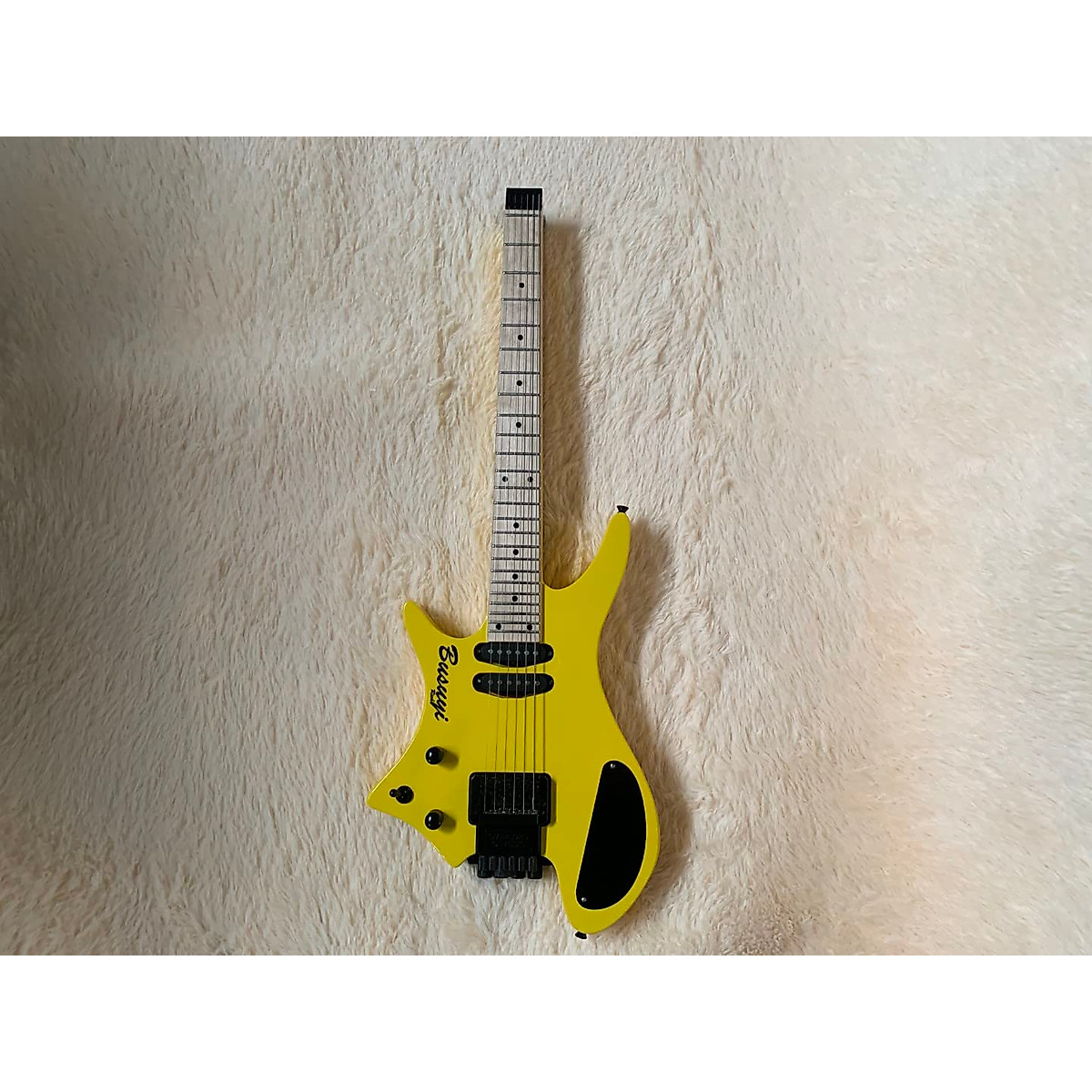 4 String Bass/ 6 String Lead Headless Tremolo Busuyi Guitar Lefty