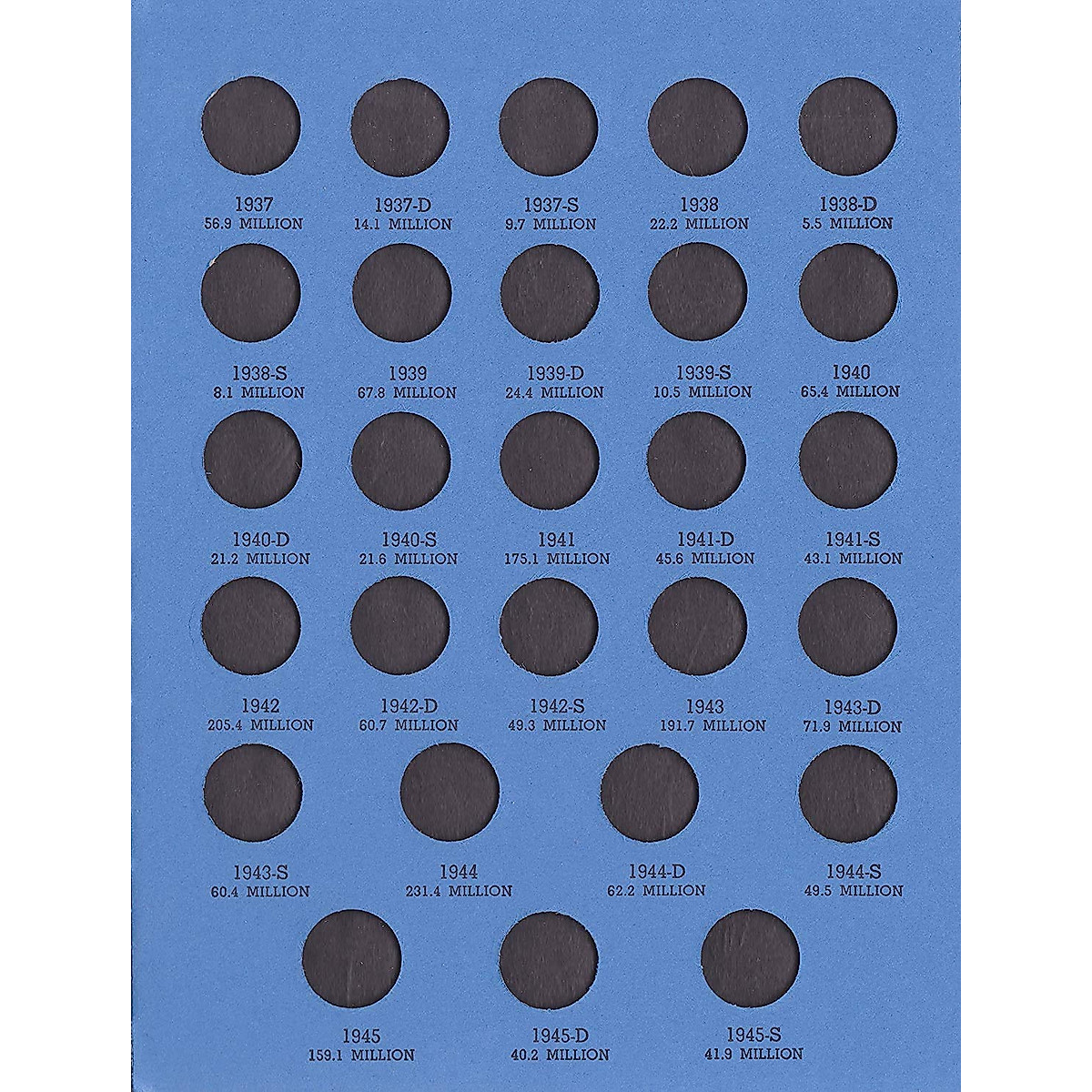 Whitman Mercury Dime Folder (1916-1945) #9014