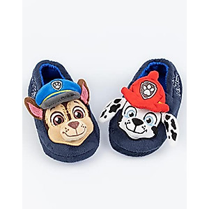 Paw Patrol Slippers Kids Toddlers 3D Ears Chase Marshall House Shoes 9.5 US Child