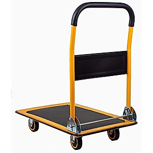 MaxWorks 50911 Foldable Platform Truck Push Dolly-330 lb. Weight Capacity-with Swivel Wheels