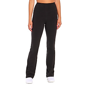 Marika Women Standard Carrie Tummy Control Bootleg Pant, Black, Large/32 Inseam