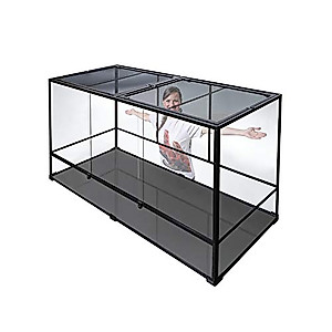 Carolina Custom Cages Terrarium, Giant Deep Extra-Tall 72Lx24Wx36H; Easy Assembly