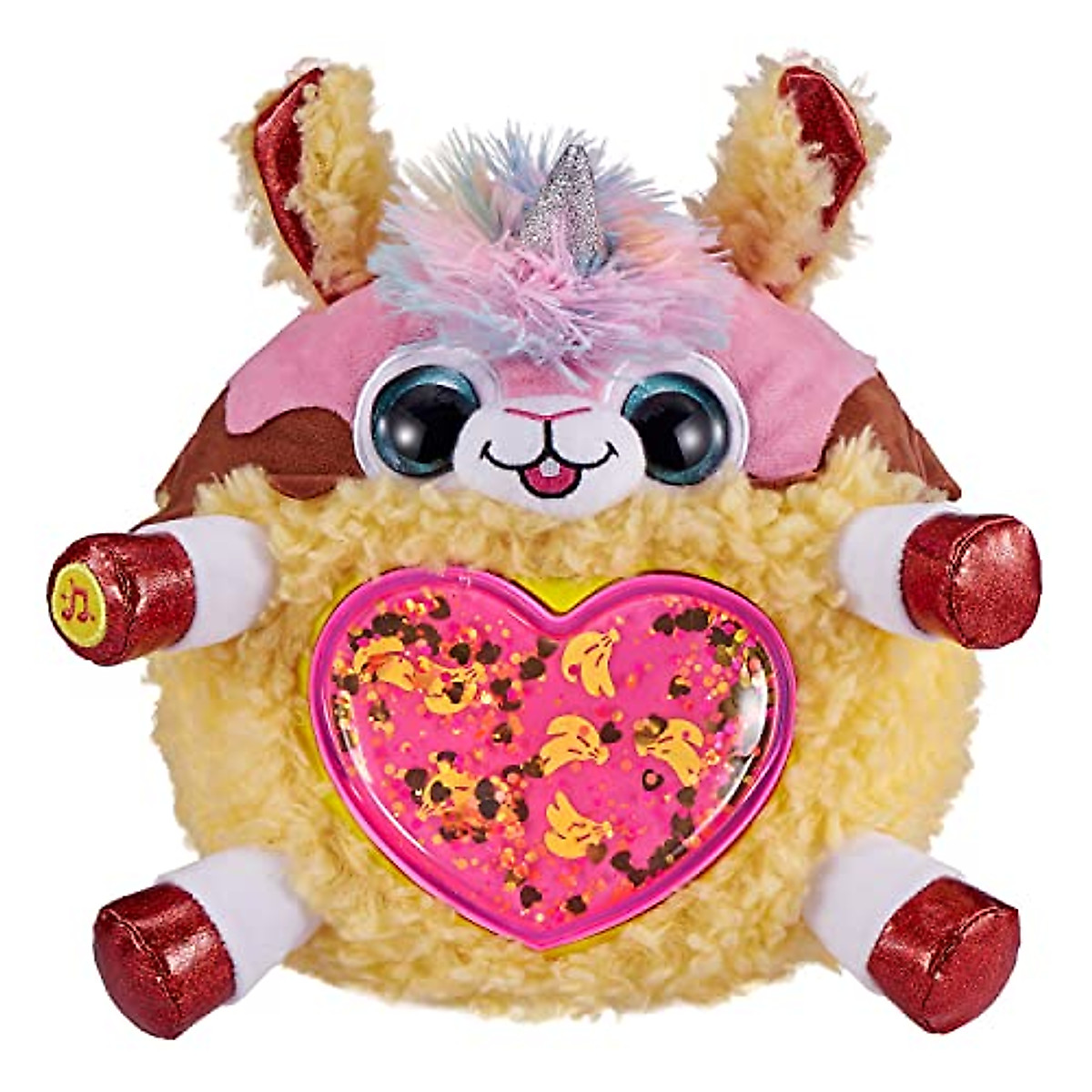 Rainbocorns Sweet Shake Surprise - 13" Llama Cuddle Plush Scented Stuffed Animal - 15+ Layers of Surprises, DIY Slime Mix, Talkback Feature and More, Ages 3+