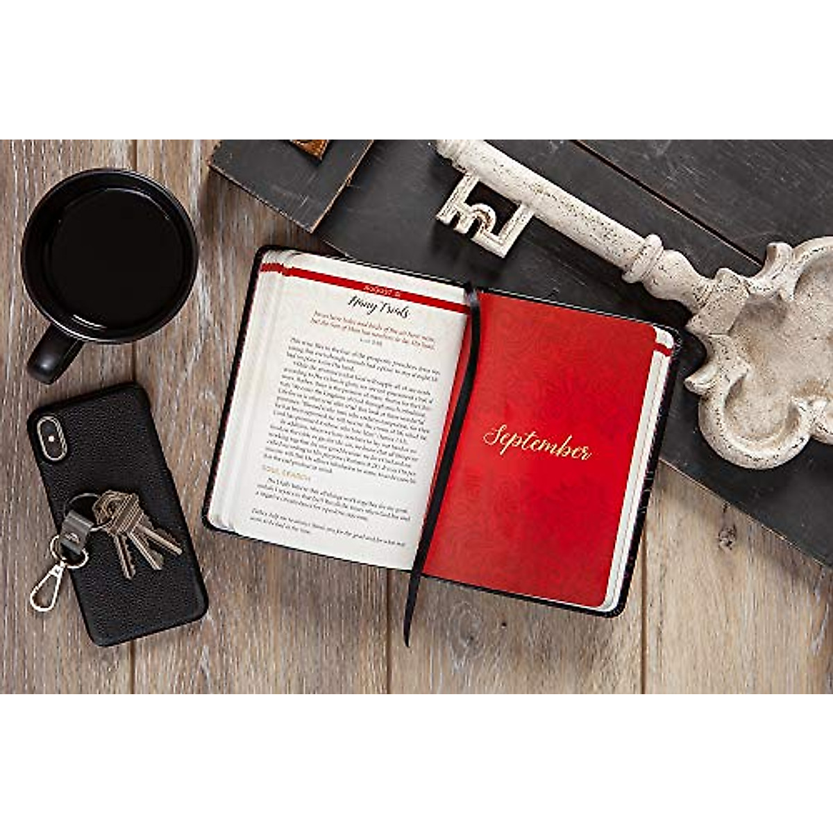 Jesus in Red: 365 Meditations on the Words of Jesus (Imitation Leather) – Daily Motivational Devotions for All Ages, Authored by Ray Comfort, Perfect ... Family, Birthdays, Holidays, and More.