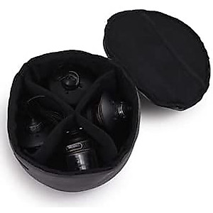 Barebones Padded Utility Storage Bag - 7L - Lantern or Place Setting Storage and Transport Bag - Zipped Top, Plate and Mug Bag, Padded Walls - All-Purpose Camp Gear