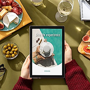 2023 Newest Tablet with Keyboard, 10 inch 2 in 1 Tablets, Android 11 1.8Ghz Quad-Core Processor, 64GB ROM+4GB RAM+512GB Expend Tableta, Case/Mouse/Stylus/8MP Camera/6000mAh Battery/1280x800 HD Display