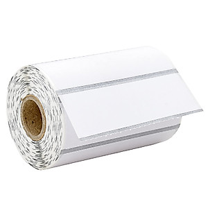 HOUSELABELS 3" x 1" Multipurpose Labels on 0.75" Core Compatible with Zebra and Rollo Printers, 1 Roll / 550 Labels per Roll