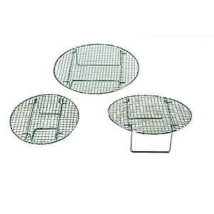 Update International-STR1475 14.75" Chrome-Plated Steamer Rack - Silver