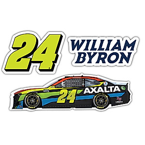 William Byron #24 3 Pack Laser Cut Decal