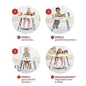 Skip Hop Baby Activity Center: Interactive Play Center with 3-Stage Grow-with-Me Functionality, 4mo+, Explore & More