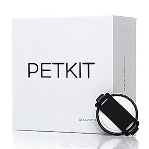 PETKIT 'FIT' Lightweight Water-resistant Smart Activity and Mood Monitoring Pet Dog Cat Activity Tracker Monitor, One Size, Gold