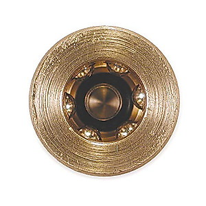 Primefit IC1414FB6 1/4-Inch Industrial 6-Ball Brass Coupler with 1/4-Inch Female NPT