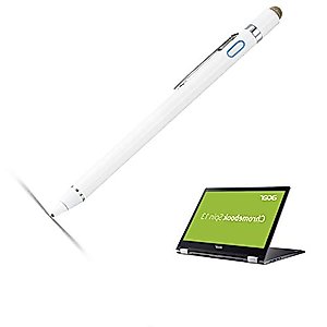 Chromebook USI 2.0 Stylus for Lenovo Duet 3 Chromebook Ideapad Pen, 4096 Level Pressure Sensitive Pencil for Lenovo Chromebook Duet, ASUS Chromebook, HP Chromebook X360, Google Pixel Tablet,White