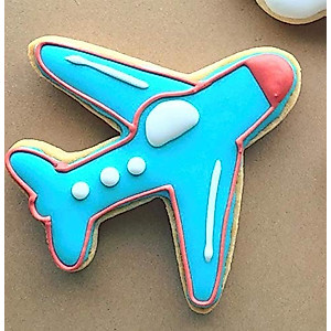 Airplane Cookie Cutter, 4" Made in USA by Ann Clark