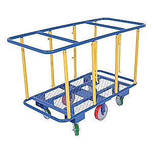 Vestil PANEL-H Horizontal Panel Cart, 2,000-lb. Load Capacity, Overall W x L x H (in.) 32-1/16 x 63-1/2 x 51-3/8,