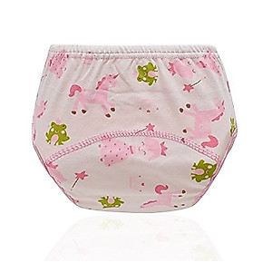 Yealoo 6 Pack Baby Training Pants Toddler for 36 Months Potty Training Underwear Cotton