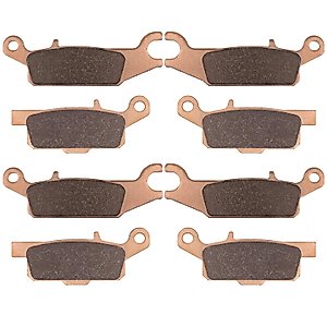 Brake Pads for Yamaha Grizzly 700 YFM700 2007-2022 /Yamaha Grizzly 550 YFM550 2009-2014,Replaces OEM Part NO.# :Yamaha 3B4-W0045-00-00/10-00, 3B4-W0046-00-00/10-00