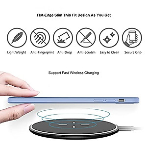 ZEZHOU Slim Silicone Case Compatible with iPhone 13 Mini, with Microfiber Liner, Shockproof Full Body Covered Ultra Thin Drop Protective Phone Case for iPhone 13 Mini 5.4", Pine Green