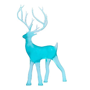 ELEGOO Water Washable 3D Printer Resin LCD UV-Curing Resin 405nm Standard Photopolymer Resin for Mars Saturn Jupiter MSLA DLP LCD 3D Printing 1000Gram Clear Blue