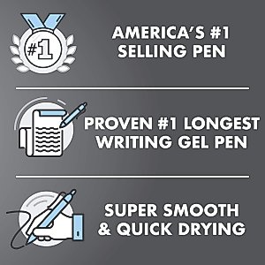 PILOT G2 Premium Refillable and Retractable Rolling Ball Gel Pens, Fine Point, Assorted Color Inks, 8-Pack Pouch (31128)