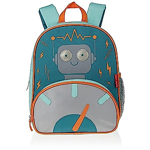 Skip Hop Sparks Little Kid's Backpack, Preschool Ages 3-4, Robot (Discontinued by Manufacturer)