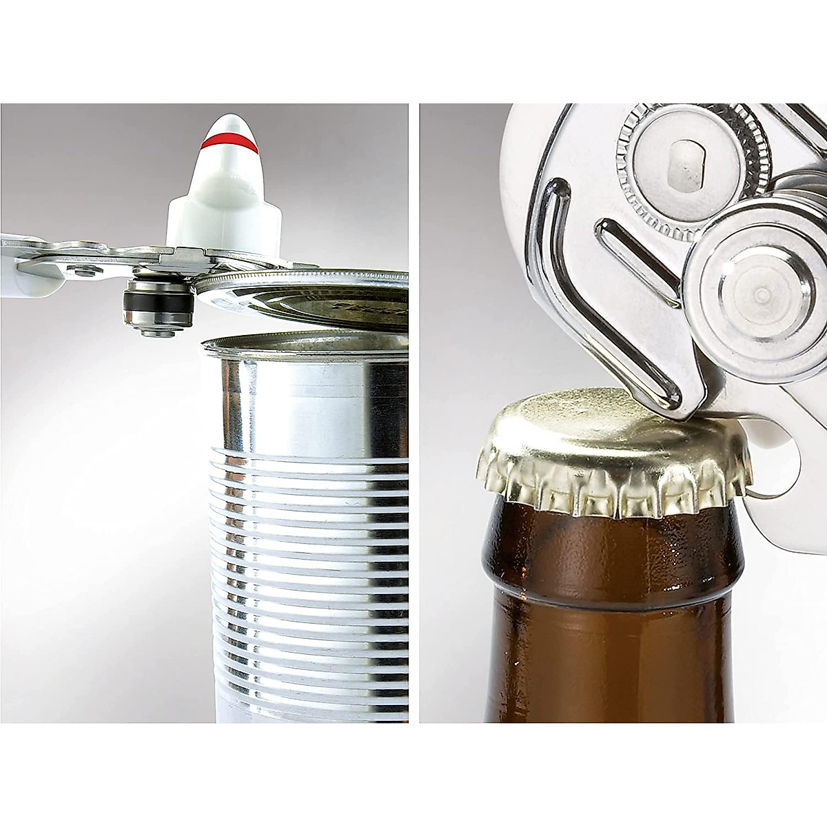 Leifheit 03133 Safety Can Opener, White