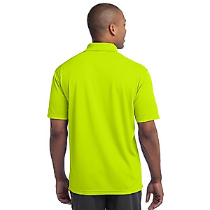 SPORT-TEK Men's PosiCharge Micro Mesh Polo L Forest Green