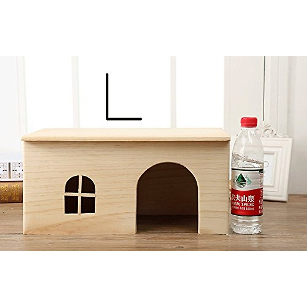 OMEM for Small Animals House Natural Life Tunnel System Such as Hamsters, Guinea Pigs, Golden Bears, Hedgehogs, Rabbits, Turtles, Easy to Clean (L)