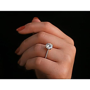 Kobelli Moissanite Wrap Basket Engagement Ring - white-gold / 5.0 / Forever One D-E-F